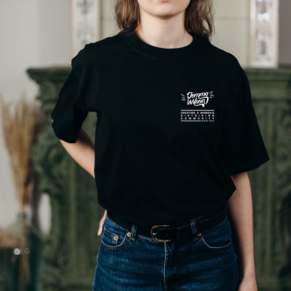 Values Tee 2.0 Black – Jemma Wilson